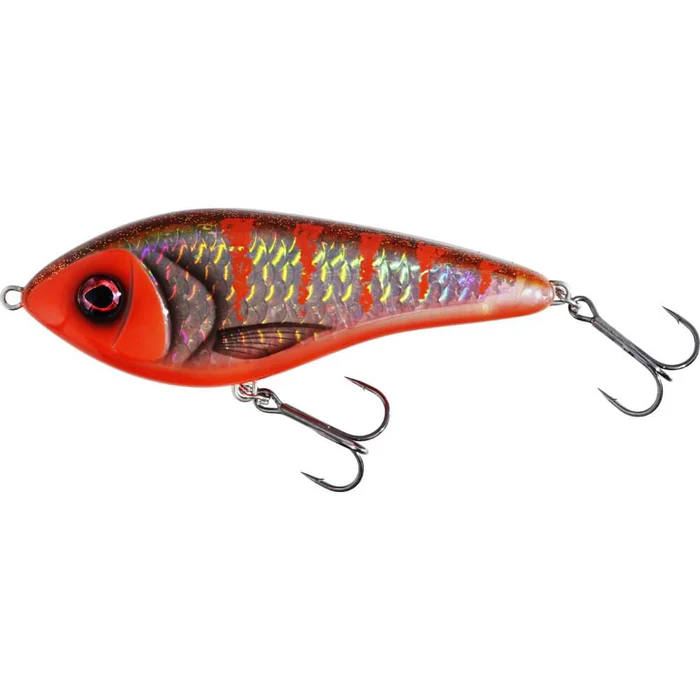 Westin Swim Glidebait - 10cm - 31g - Low Floating - 3D Rocky Red ...