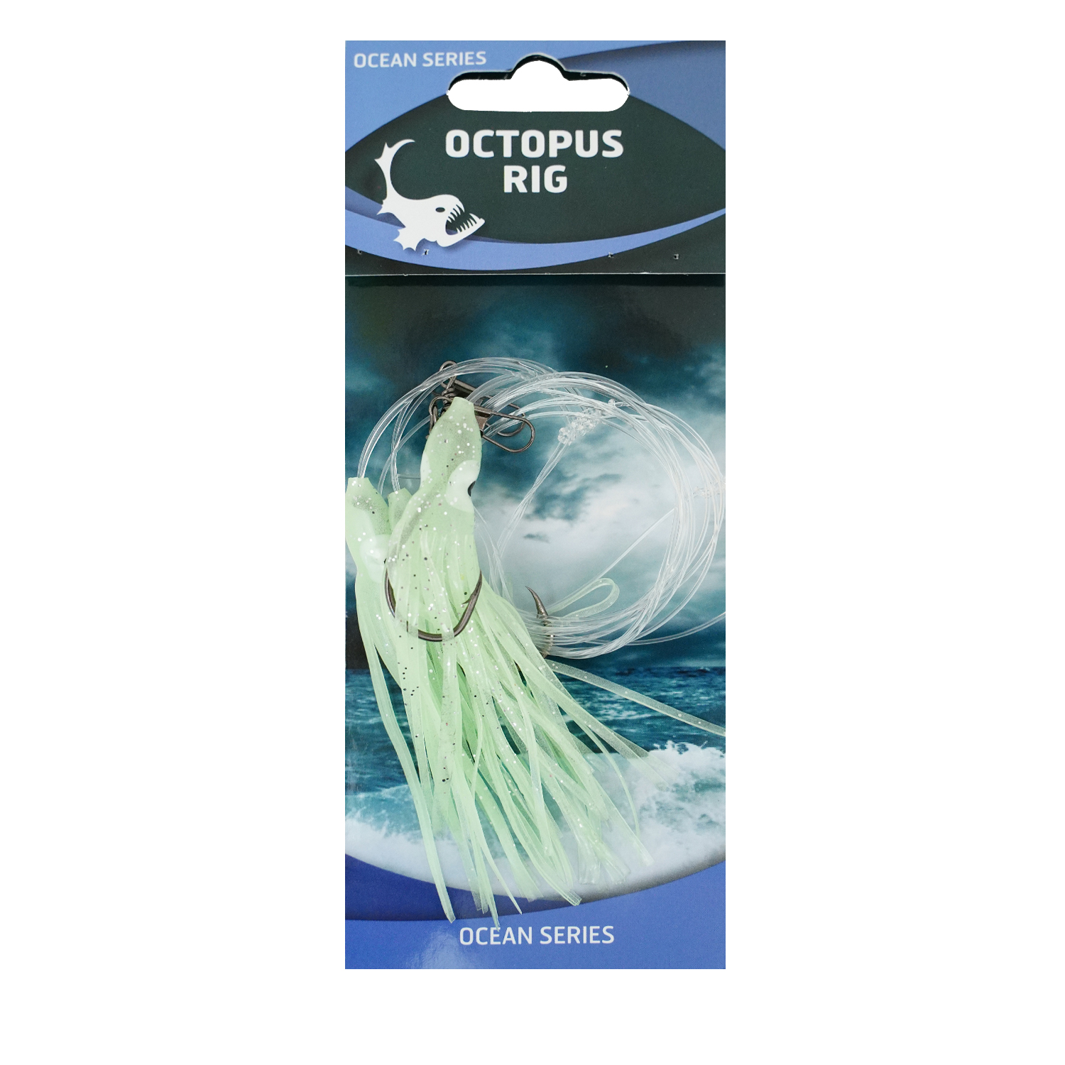 Eurocatch Fishing Octopus Rig 3 Haaks | Luminous Green | Onderlijn | 5/ ...