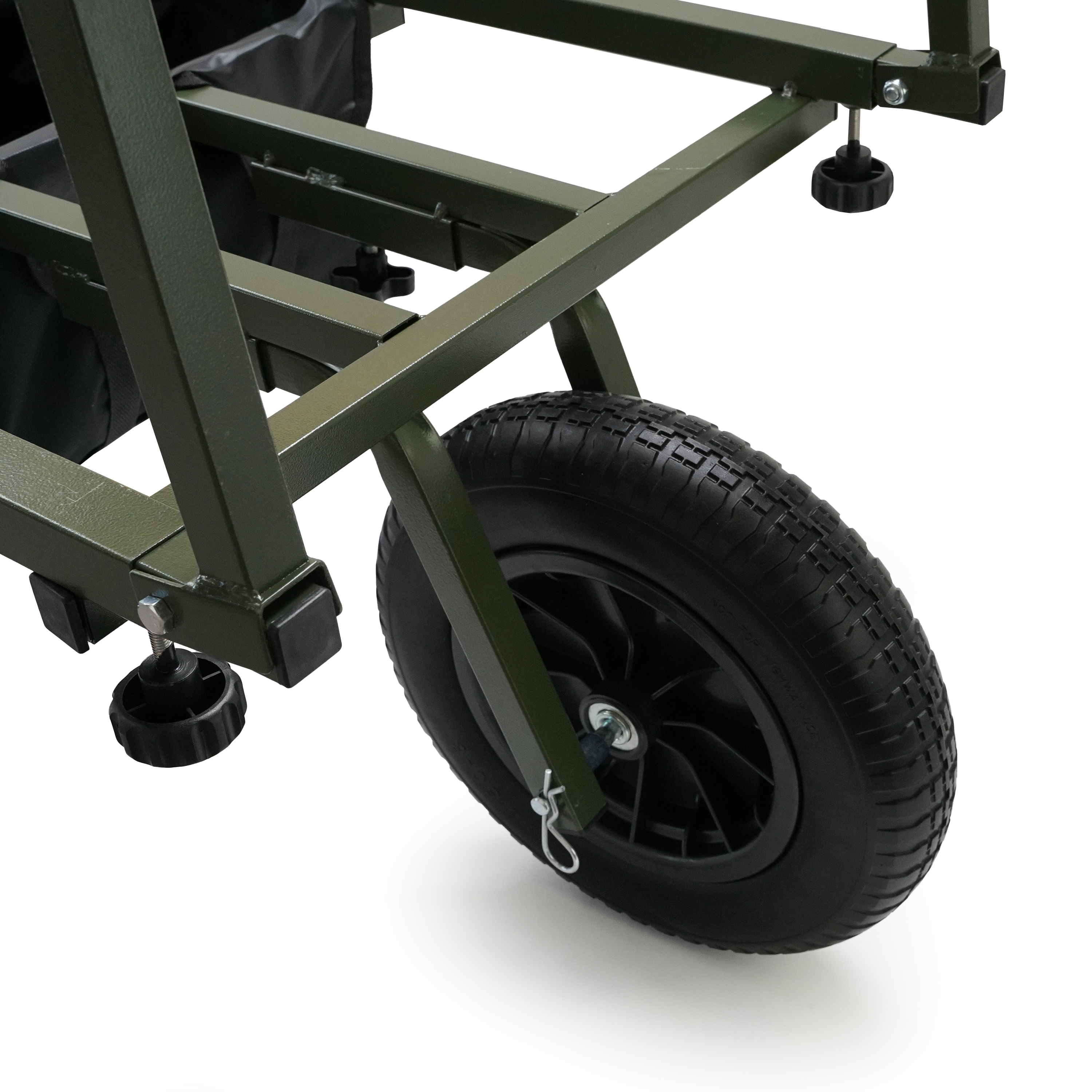 Eurocatch XXL Barrow - Lekvrij Wiel -Transport kar | DT9346